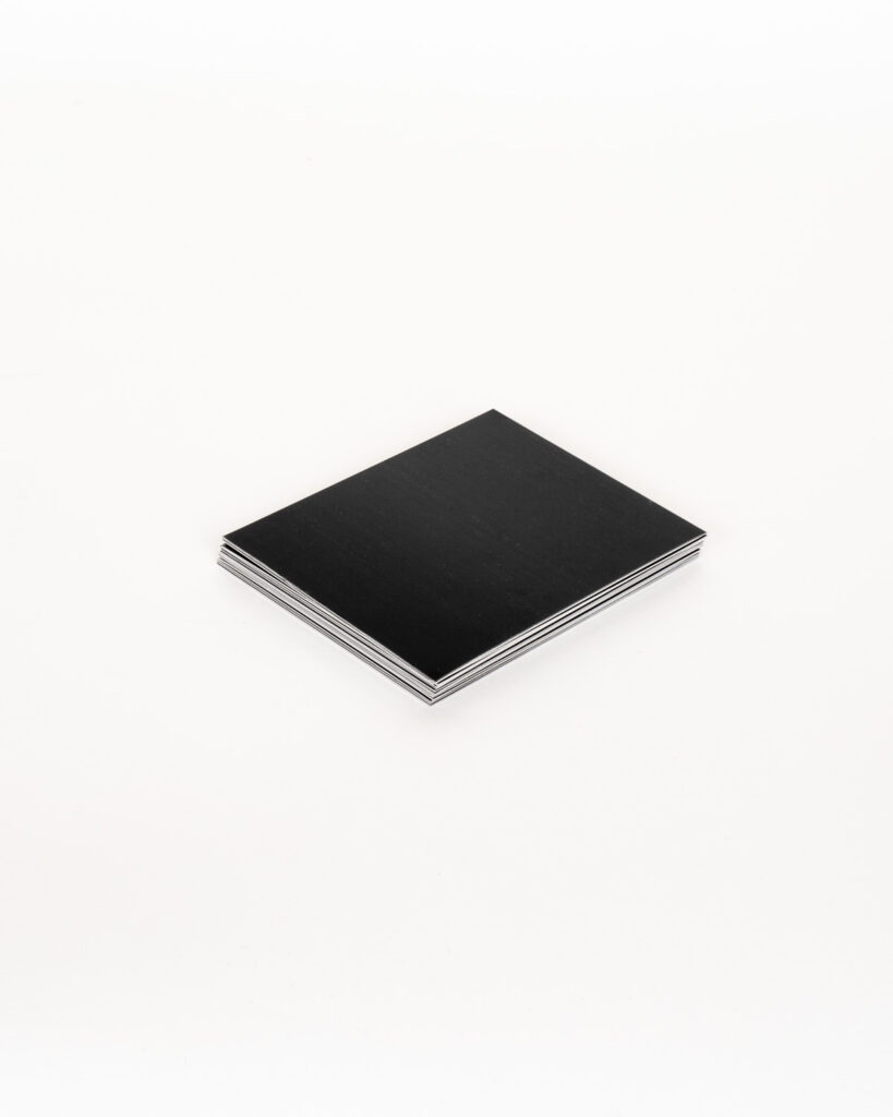 Black Aluminum Plates - Bostick & Sullivan