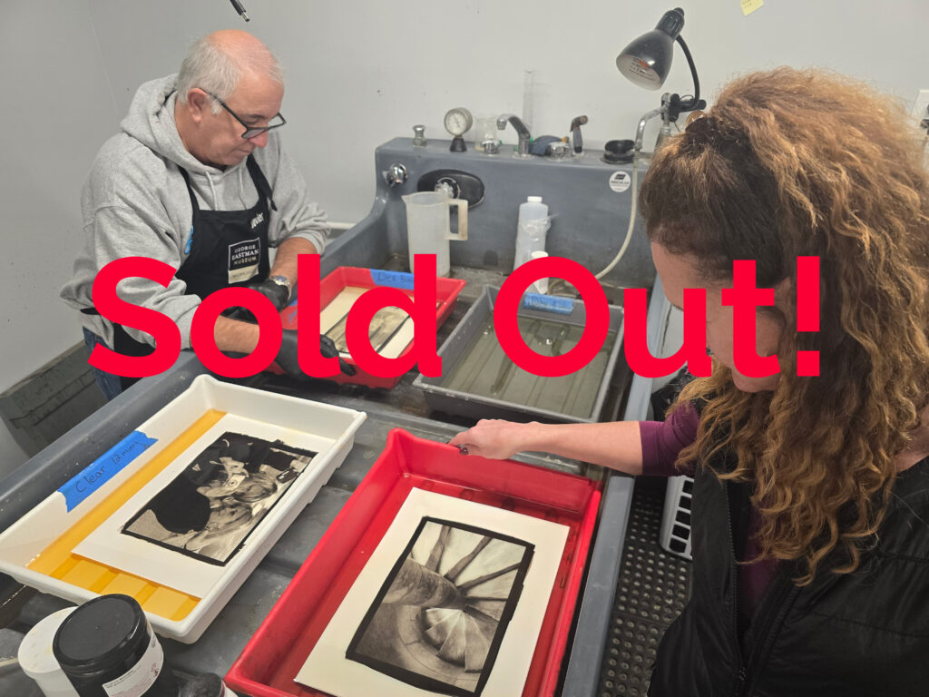 8″x10″ Platinum & Palladium Printing and Digital Negatives January 16 ...